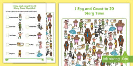 👉 I Spy and Count to 10 Story Time Activity - Twinkl