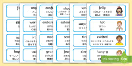Hinamatsuri Word Cards- Japanese and English (teacher made)