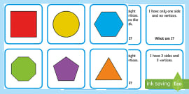 Tiling 2D Shapes Sorting Cards