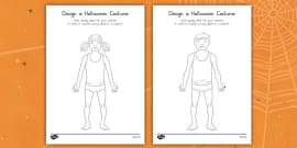 Design a Halloween Costume Activity