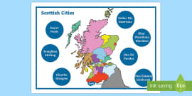 Scottish Cities Location Gaelic Worksheet / Worksheet
