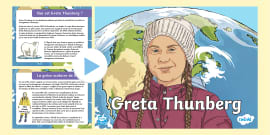 Greta Thunberg (teacher made) - Twinkl