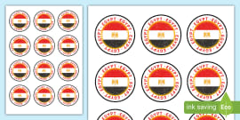 South Africa Passport Stamp Cut-Outs - Twinkl - KS1 - Twinkl