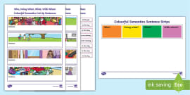 What is Colourful Semantics? - Answered - Twinkl