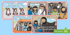 Road Safety Spot the Difference Worksheet (teacher made)