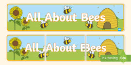 Bee Kind Display Banner (teacher made) - Twinkl