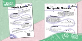 Editable Display Posters Botanical Theme | Therapeutic Classroom