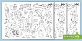 Sports Day Doodle Pages - Fun Colouring Activity for Kids