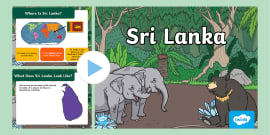 KS1 Sri Lanka Word Search - Twinkl - Geography - Twinkl