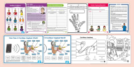 International Week of Deaf People 2022 Colouring Page