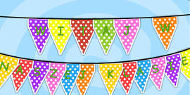 Welcome to First Class Display Bunting (teacher made)