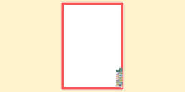 FREE! - Supermarket Checkout With Cashier Page Border