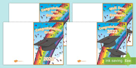 EYFS Graduation Poem (teacher made) - Twinkl