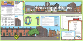 👉 Houses and Homes Display Photos (teacher made)