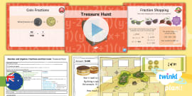 Working with Fractions and Money - PowerPoint - South Africa