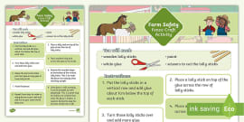 Farm Safety Activity Bundle