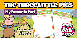 Three Little Pigs English Unit Activity