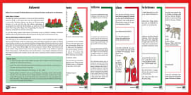 LKS2 The History of Christmas Traditions Differentiated Reading ...