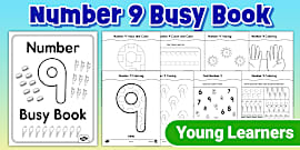 Number 1 Busy Book