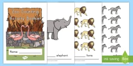 * NEW * Letter or Number Sort Activity Sheet - early childhood