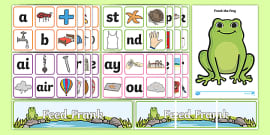 Phonics Frog Game (teacher made)
