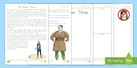 FREE! - Miss Trunchbull Character Poster to Support Teaching on Matilda
