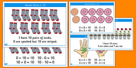 Number Bonds to 10 Stories Inverse Number Sentences
