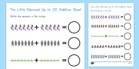 The Little Mermaid Alphabet Strips (teacher made) - Twinkl