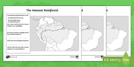 Amazon Rainforest Fact File | Differentiated Fact Files