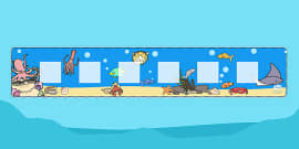 Sea Turtle Life Cycle Growth Display Posters (under the Sea)