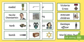 Simple WW2 Spitfire Paper - Craft Activity (teacher made)