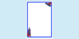 FREE! - Simple Blank Boy Scout Page Border | Page Borders | Twinkl