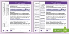 Word Detective: Context Clues Activity - ELA Resources - USA