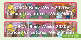 CBCA Book Week 2020 Curious Creatures, Wild Minds Bookmarks