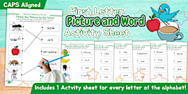 Foundation Phase English Phonics 'ck' Words Poster (CAPS)