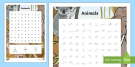 Auslan Animals Bingo (teacher made)
