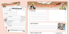 What Does an Engineer Do? KS1 PowerPoint (teacher made)