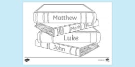 FREE! - New Testament Colouring Pages | Books of the Bible
