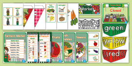Fruit And Veg Shop Role Play Pack - Role Play Pack
