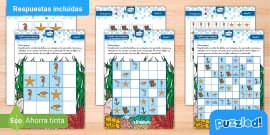 Actividades Mes del Mar para preescolares: Animales marinos