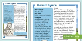 Ffeil Ffeithiau am Gymru (teacher made) - Twinkl