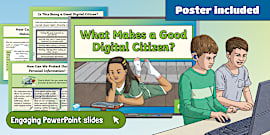 What Makes a Good Digital Citizen? Worksheet - KS2