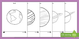Order of the Planets Cut and Paste Activity - Science