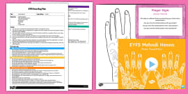 Mehndi Patterns Copy and Draw Worksheets (teacher made)