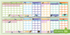Editable 2023 Calendar - Printable Resources (teacher made)
