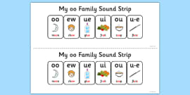 My EE Sound Family Strip (teacher made) - Twinkl