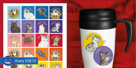 Cats & Kittens - Pastel Colour - Reward Stickers