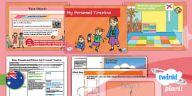 My Personal Timeline Worksheet (Teacher-Made)