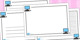 Computer Page Border (teacher made)