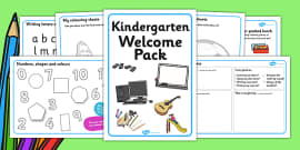 Kindergarten Welcome Pack - Starting School Activities